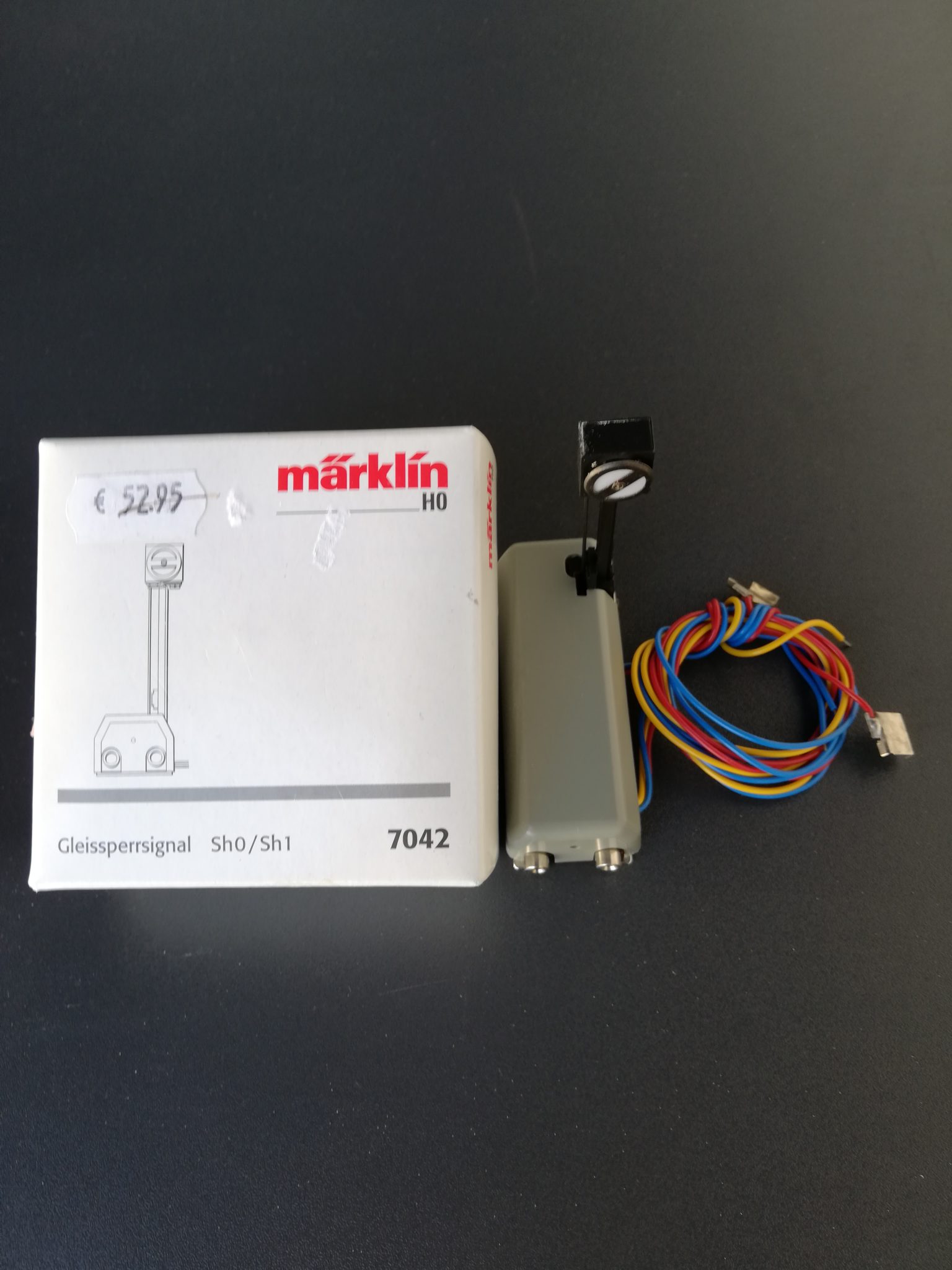 Märklin H0, 7042 Gleissperrsignal Sh0 / Sh1 neu OVP – Spielwaren Schauss